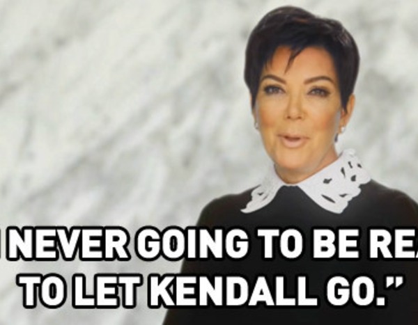 Tearful Moment From Kris Jenner And Her Girls Sweetest Moments E News